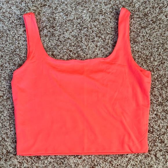 Amazon Essentials | Tops | Super Cute Neon Pink Cropped Tank | Poshmark